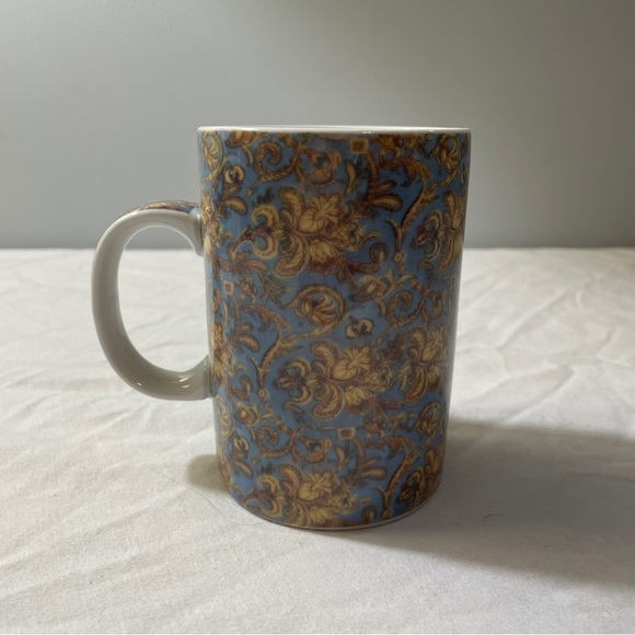 Cost Plus World Market | Dining | World Market Blue Gold Floral Brocade ...
